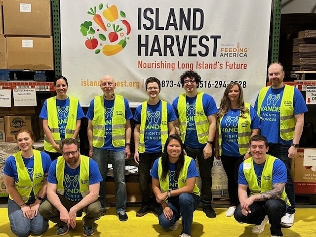 Vandis Team Volunteers: Fighting Hunger on Long Island