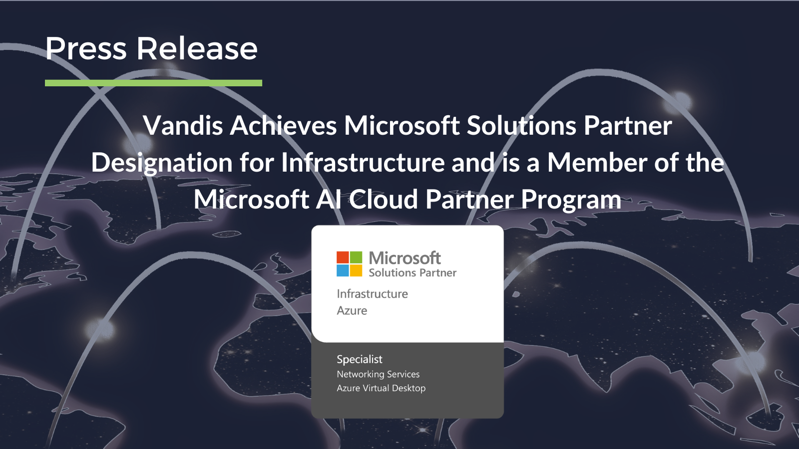 Vandis Achieves Microsoft Solutions Partner Designation for ...